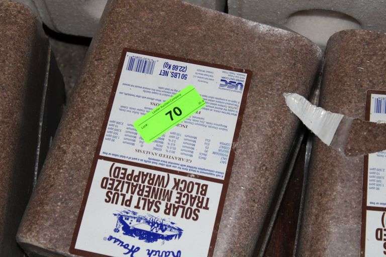 MINERAL / SALT BLOCKS - Lawler Auction Company