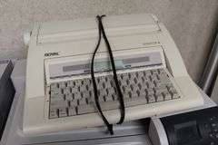 H.P. COLOR LASER JET CP4025 & ROYAL SCRIPTOR II TYPEWRITER - Lawler ...