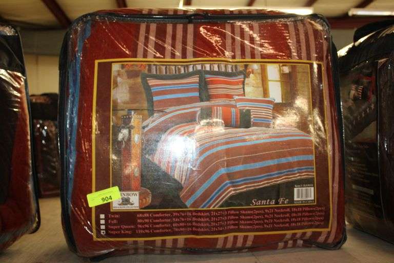 SANTA FE - SUPER KING COMFORTER SET - Lawler Auction Company