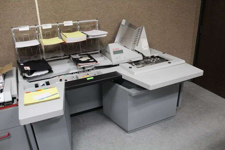 OPEX RAPID EXTRACTION DESK/ LETTER OPENER, MAIL WITH TRAY HOLDER (MODEL ...