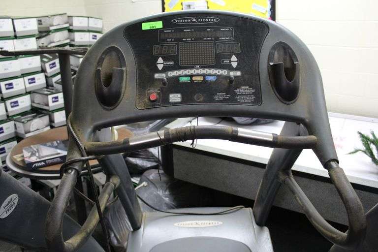 Vision Fitness Treadmill - Lawler Auction Company
