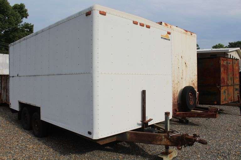 1988 ULTIMASTER 16' CARGO TRAILER WITH CONTENTS (NO TITLE *taxes ...