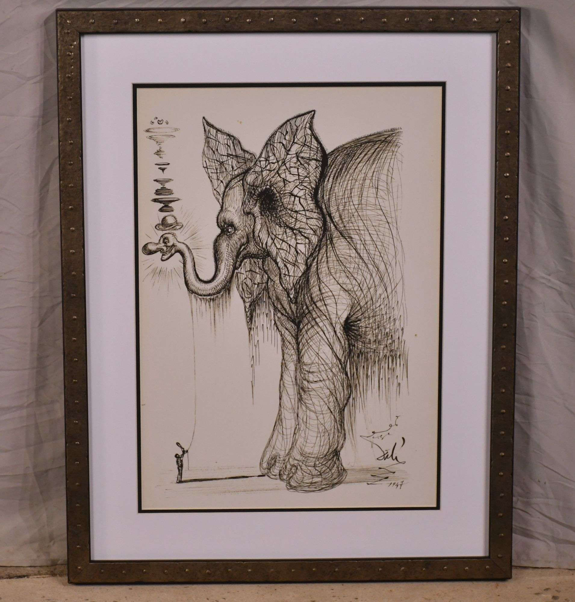 Salvador Dali Elephants Original
