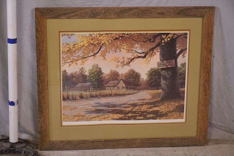 Large signed limited edition framed print "666 Cold Tablets" by Jim ...