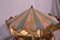 Vintage table-top carousel; 15459-015 - R.H. Lee & Co. Auctioneers