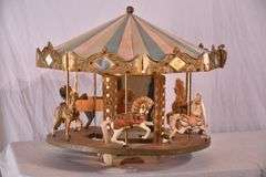 Vintage table-top carousel; 15459-015 - R.H. Lee & Co. Auctioneers