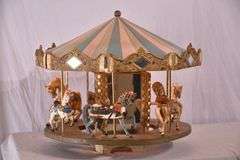 Vintage table-top carousel; 15459-015 - R.H. Lee & Co. Auctioneers