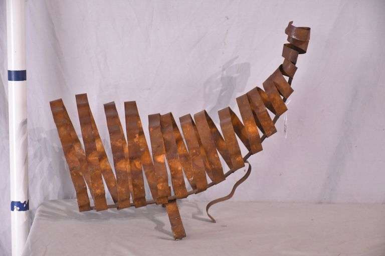 Metal cornucopia art; 290-228 - R.H. Lee & Co. Auctioneers