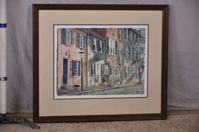 Large signed Artist Proof print "Chalmers Street" by Griff; 17895-012 ...