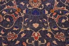 9.5'x12.11' hand knotted vintage Persian Isfahan rug; 40-156467 - R.H ...