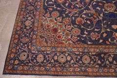 9.5'x12.11' hand knotted vintage Persian Isfahan rug; 40-156467 - R.H ...