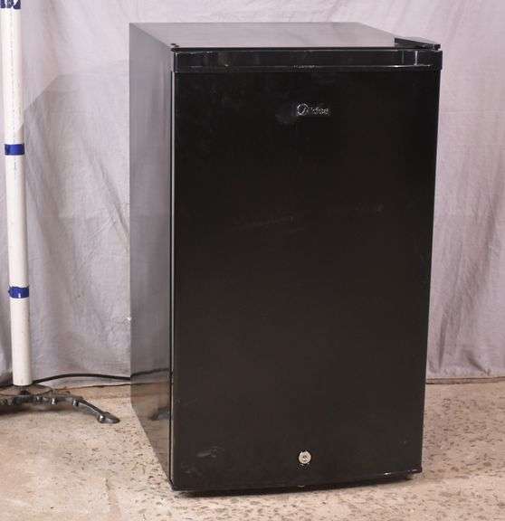 Midea small black upright single door freezer; 17199-010 - R.H. Lee ...