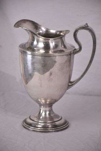 Sheffield silverplate pitcher; 1037-1223 - R.H. Lee & Co. Auctioneers