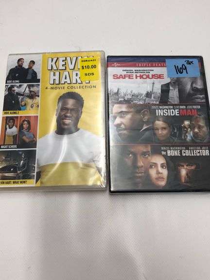 Kevin Hart 4 Movie Collection & Denzel Washington 3 Movie Collection ...