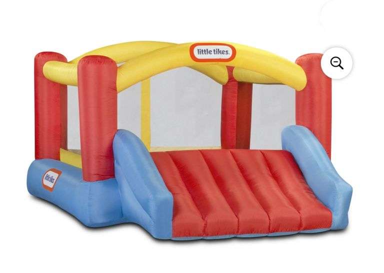 Little Tikes Jump 'n Slide 9'x12' Inflatable Bouncer, Inflatable Bounce ...