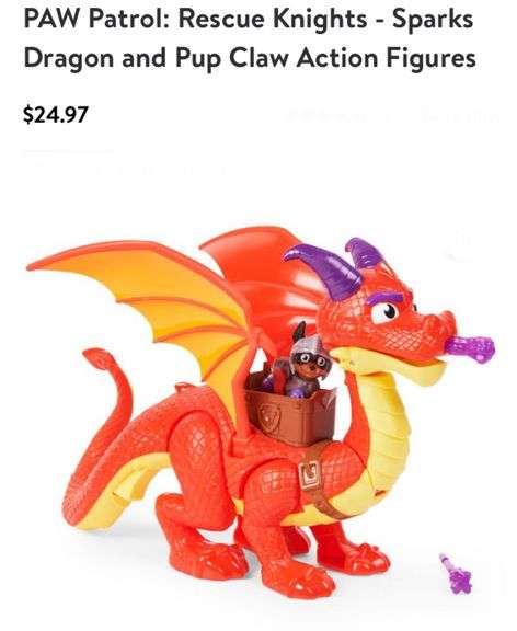 Paw Patrol Sparks the Dragon - Lexington Online Auction