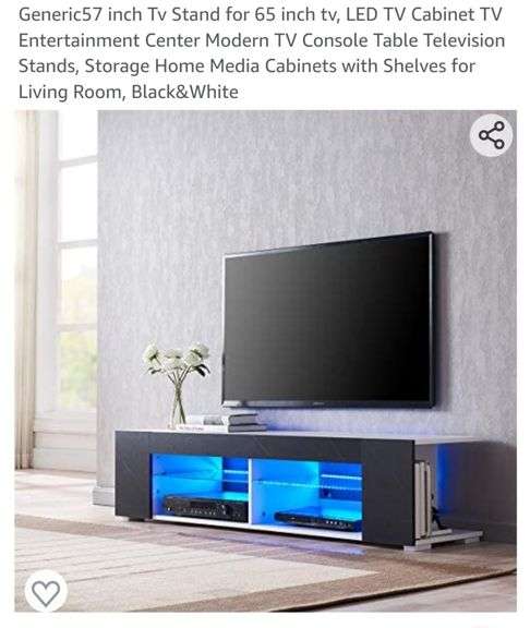Generic Tv Stand for 65 inch tv, LED TV Cabinet TV Entertainment Center ...