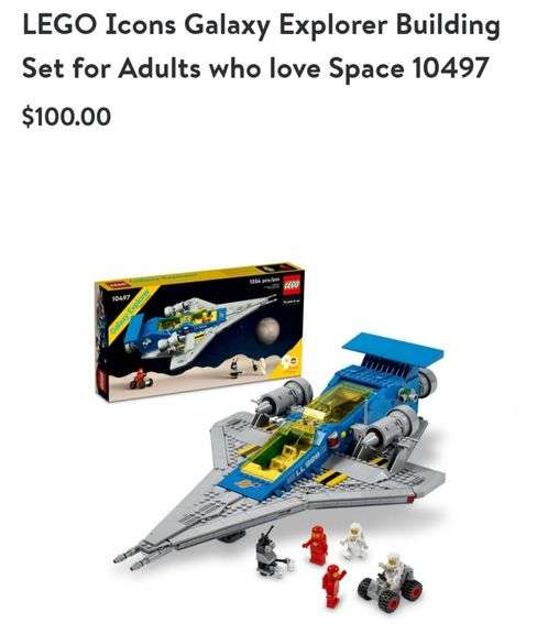 LEGO Galaxy Explorer Space System Set - Lexington Online Auction