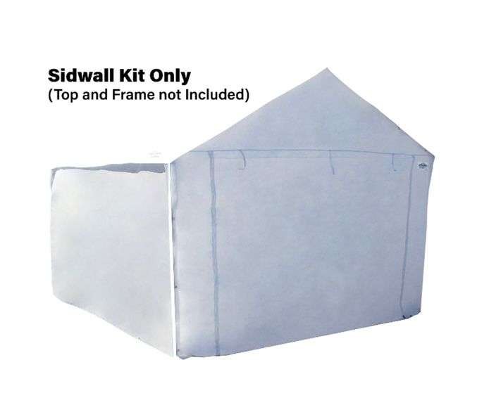 Caravan Canopy 10' x 20' Rectangle Domain Carport Enclosure Kit, White ...
