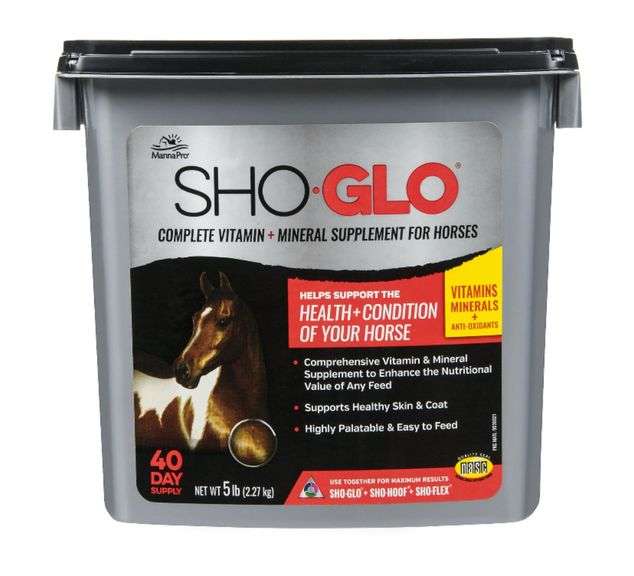 Manna Pro Sho Glo for Horses, Complete Vitamin and Mineral Supplement ...