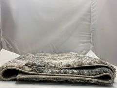 Mainstays 22" x 60" Neutral Abstract Shag Indoor Hallway Runner Rug ...