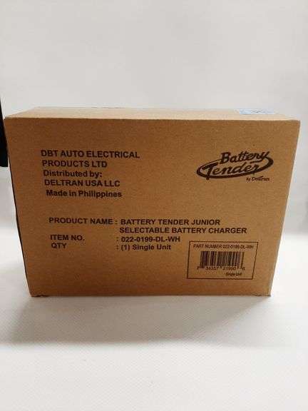 Battery Tender Junior 12V Battery Charger and Maintainer: 800mA 12 Volt ...