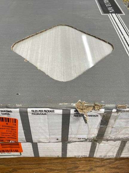 2 Boxes of MSI Bianco Dolomite 12 in. x 24 in. Polished Porcelain Stone ...