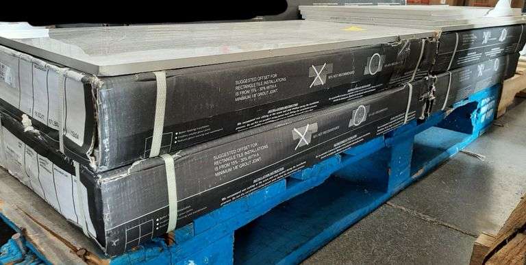 4 Cases + 5 Loose Tiles Of MSI Nyon Gray 12 in. x 24 in. Polished ...