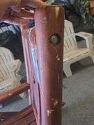 Read! Amber-Log Honey Wood Rocking Arm Chair - Lexington Online Auction