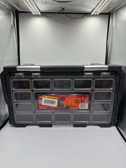 Husky Connect Stackable Portable Cantilever 22 Removable Compartment ...