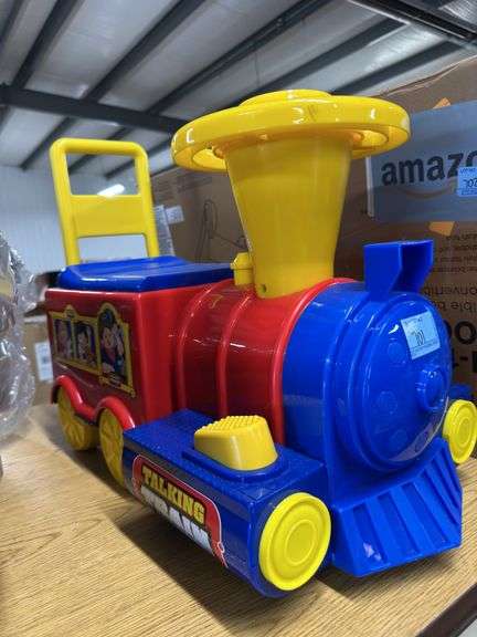 READ! Home Kids Motorz 6v Battery Operated Ride On Talking Train, just ...
