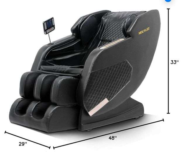 NIB Molylex 2023 Massage Chair Recliner, Zero Gravity Full Body Massage ...