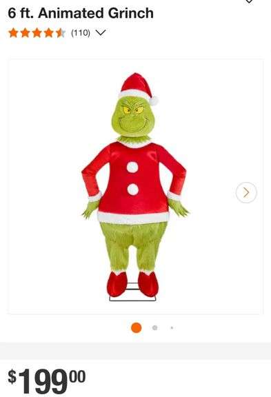 6 ft. Animated Grinch - Lexington Online Auction