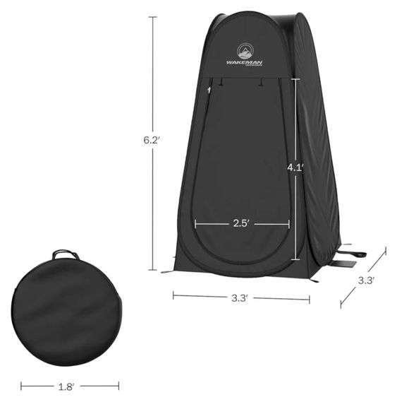 Pop Up Pod - Privacy Shower Tent, Dressing Room, or Portable Toilet ...