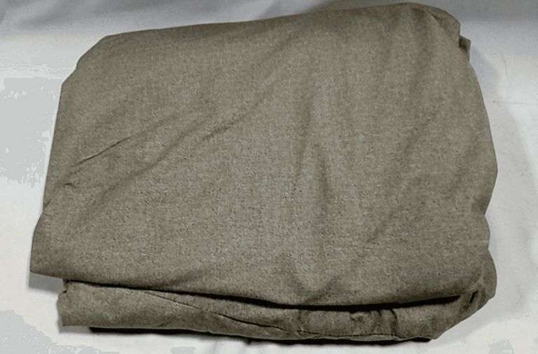 READ! Big Joe Cover Only XL Fuf w/ Long Zipper Lenox Denim Fog - Lexington Online Auction