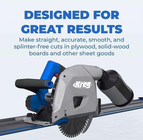 Kreg Adaptive Cutting System - Circular Saw Guide Rail Kit With ...