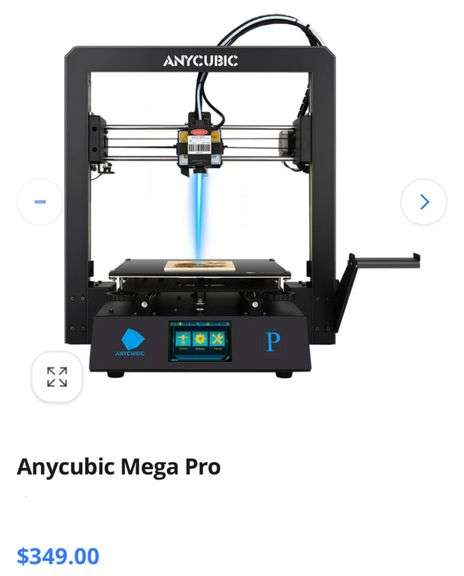 Anycubic Mega Pro 3D Printer - Lexington Online Auction