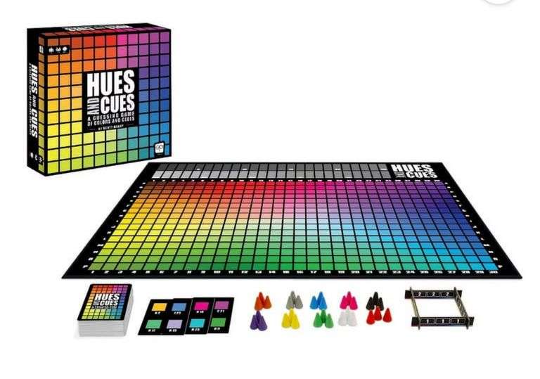 Hues and Cues - vibrant color guessing board game for 3-10 Players Ages ...