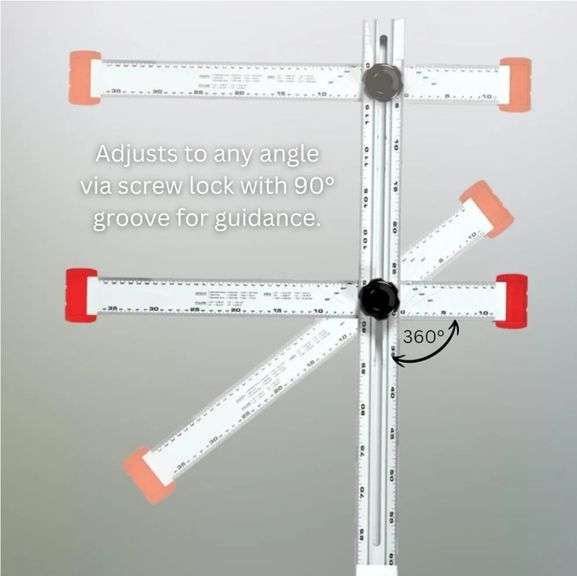 Kapro - 317 Adjustable Drywall T-Square Tool - Aluminum - for Layout ...