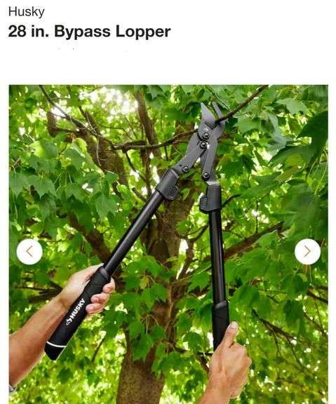 Husky 28 in. Bypass Lopper STORE RETURN - Lexington Online Auction