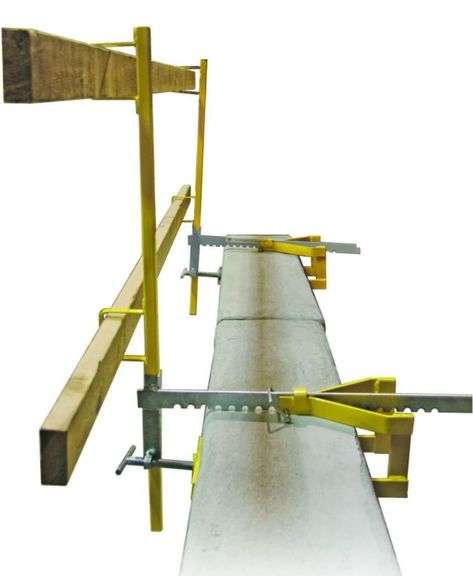 Guardian Fall Protection 15170 Parapet Clamp Guardrail System – Durable ...