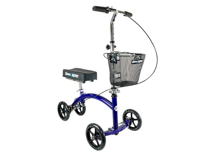 KneeRover Deluxe KneeCycle Steerable Knee Walker Knee Scooter for ...