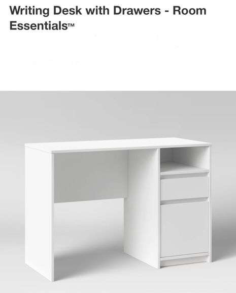 Writing Desk with Drawers - Room Essentials - Lexington Online Auction