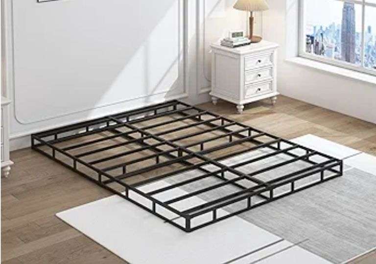 5 Inch King Size Box Spring for Bed,Heavy Duty Box Spring with Fabric ...