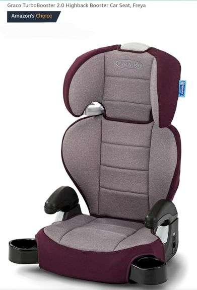 Graco TurboBooster 2.0 Highback Booster Car Seat, Freya - Lexington ...