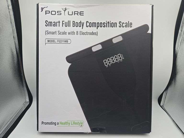 Posture Scale for Body Weight and Fat Percentage, 8 Electrodes Larger ...