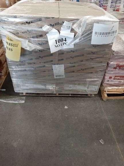 16 Cases of USG Ceilings 2 ft. x 2 ft. Alpine White Shadowline Tapered ...