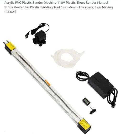 Acrylic PVC Plastic Bender Machine 110V Plastic Sheet Bender Manual ...