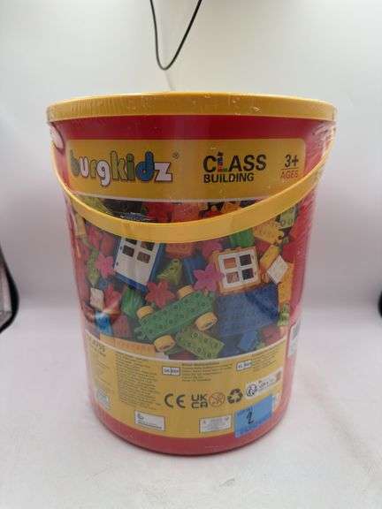 burgkidz Big Building Block Set - 214 Pieces Toddler Educational Toy ...