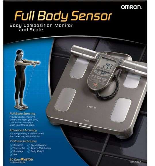 OMRON Body Composition Monitor & Scale – Track Skeletal Muscle Mass ...